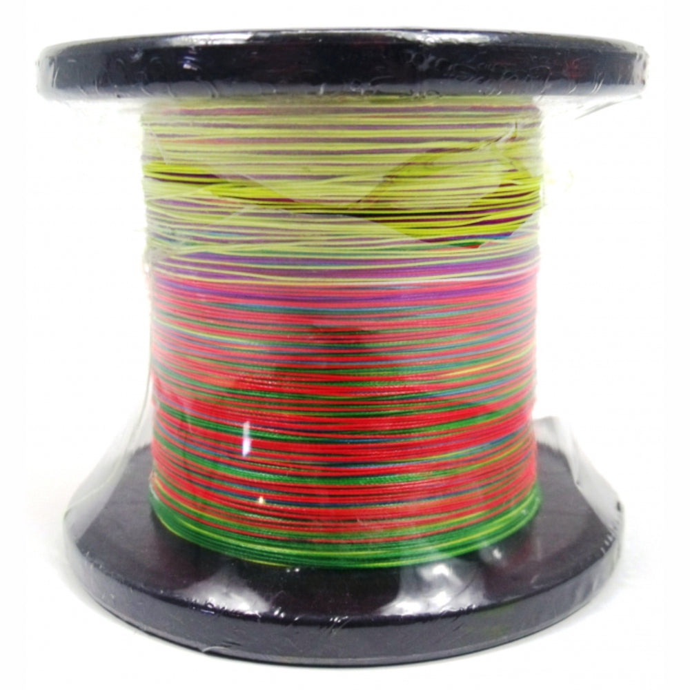 50lb (24kg) Rainbow Braid x8 5000m Bulk Spool – Camp and Tackle