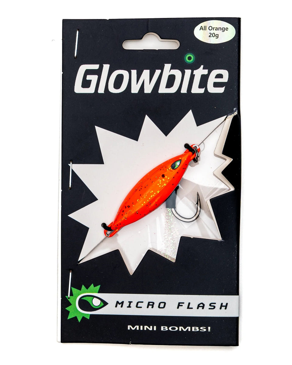 GLOWBITE - MICRO FLASH MICRO JIG – Camp and Tackle