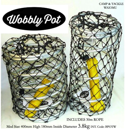 Wobbly Pot or Berley Pot MEDIUM NZ MADE – Camp and Tackle