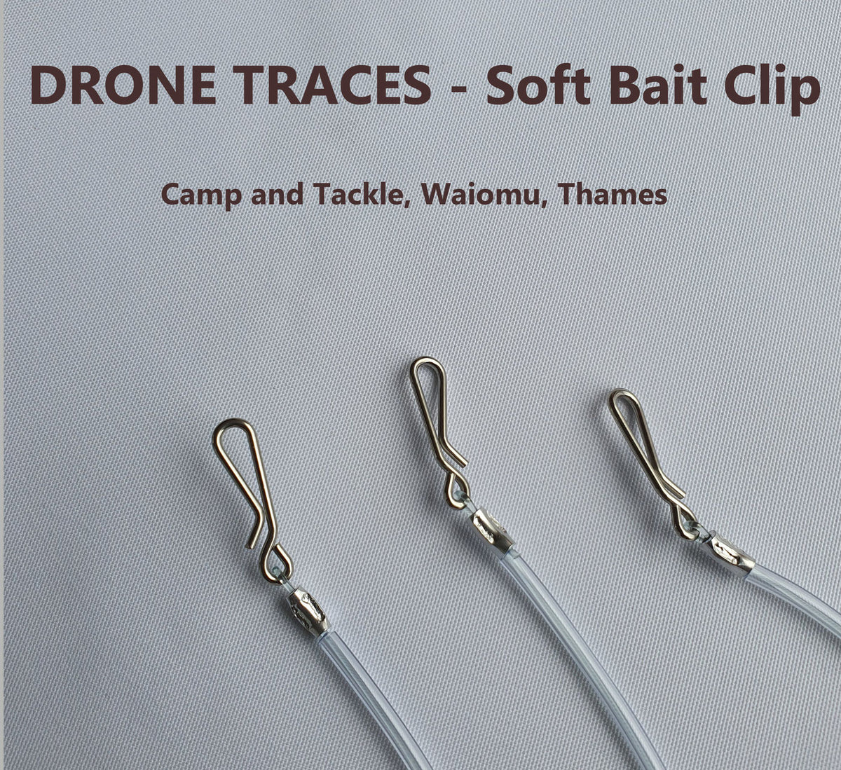 Drone Floating Traces NZ MADE Qty: 12 – Camp and Tackle