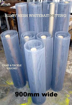 WHITEBAIT NETTING - ALLOY MESH 910mm WIDE PRICED PER METRE – Camp and ...